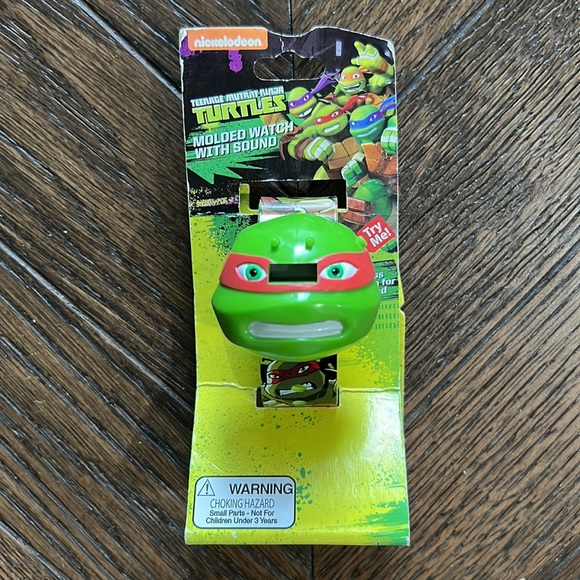 Nickelodeon | Wearables | Nickelodeon Tmnt Rafael Molded Watch With ...
